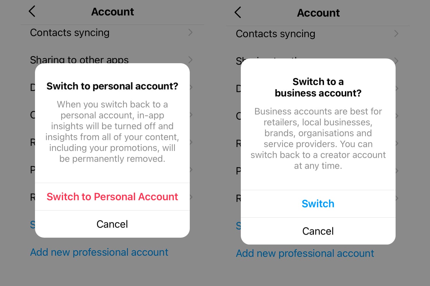 How to Switch to Instagram Business Account from Your Personal Account ...