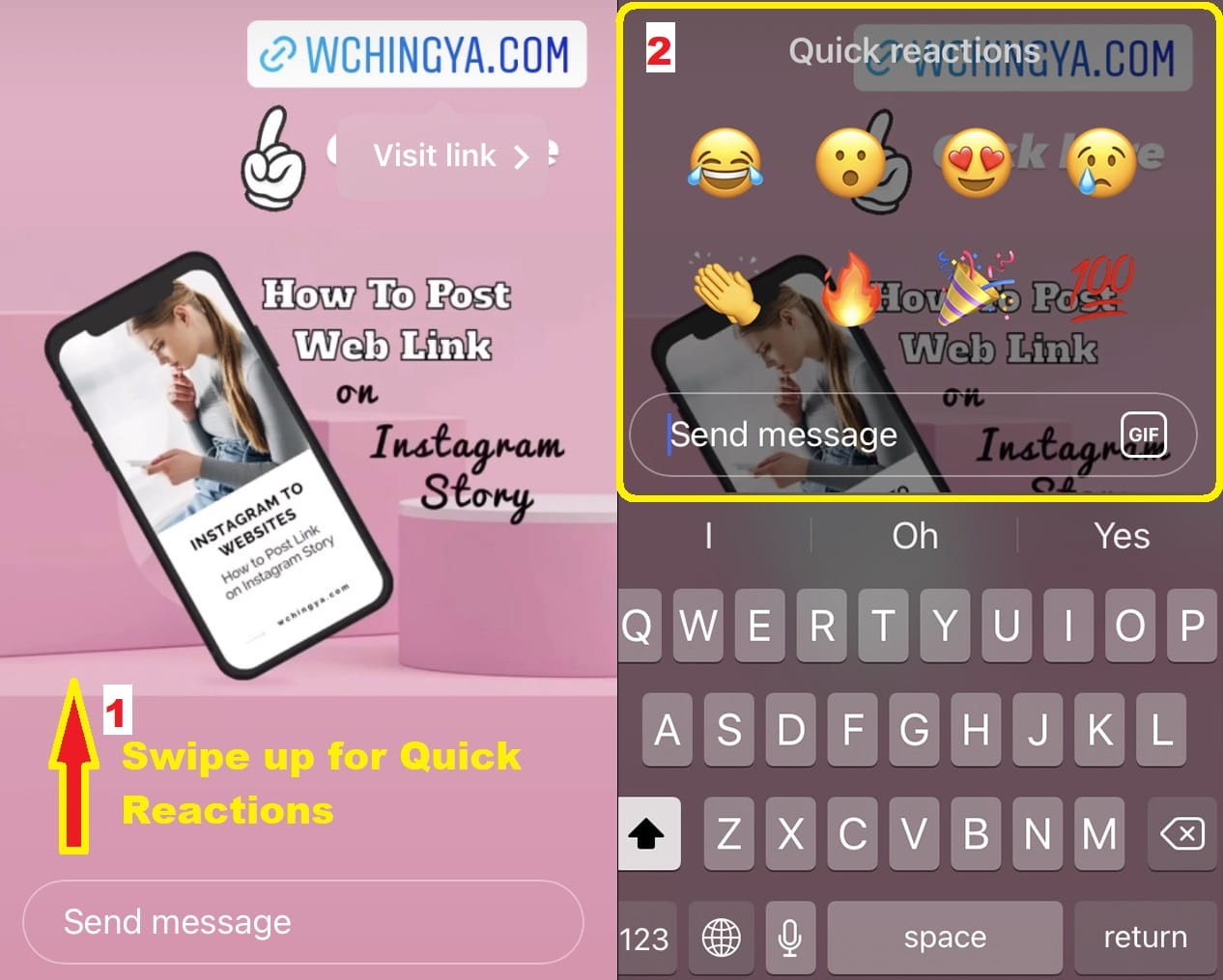 How to Post Link on Instagram Story [with Link Sticker] | Social ...